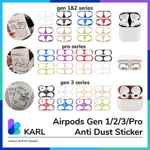 Jual Airpods Dust Stiker Sticker Proof Gen 1 2 3 Pro Inpods 12 i12 i13 ...