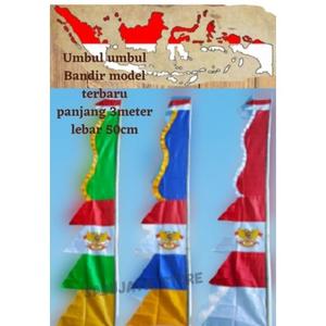 Jual umbul umbul kuda laut/bendera umbul umbul/umbul2 merah putih ...