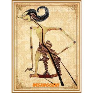 Jual Poster Wayang Wisanggeni Wayang Kulit Jawa - wisanggeni, 20X30CM ...
