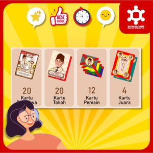 Jual Linimasa Card Game Edukasi Pembelajaran Sejarah Vol.1 - Kota ...