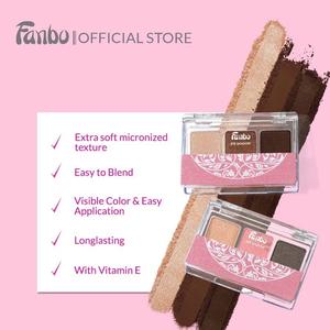 Jual produk ️Omorfo ️ FANBO Eyeshadow Trio barang berwalitas - Jakarta ...