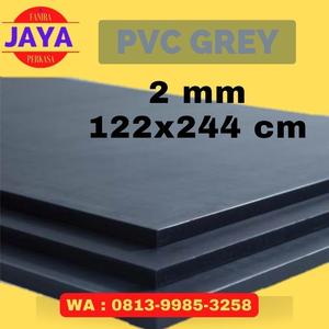 Jual PVC GREY Sheet Tebal bahan kuat 2mm ukuran 122cm X 244cm - Jakarta Barat - CV. Fanira Jaya ...