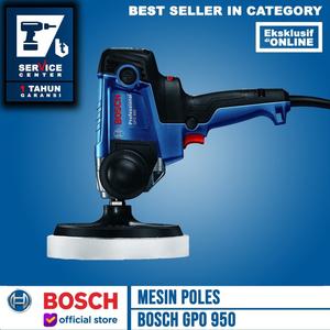 Jual BOSCH Polisher GPO 950 MESIN POLES GPO950 950 WATT 180mm PEMOLES ...