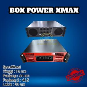 Jual BOX POWER AMPLIFIER 2 CHANNEL XMAX 3U BOX POWER XMAX Best - Kota ...