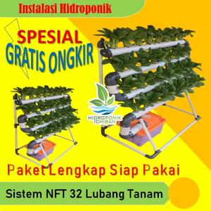 Jual Terlaris Instalasi Starter Kit Hidroponik Sistem NFT 32 Holes GRATIS - Jakarta Timur ...