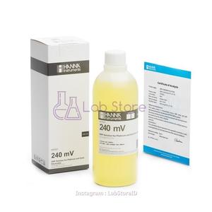 Jual 240 mV 25°C ORP Test Solution 500 ml Hanna HI7021L HI 7021L ...