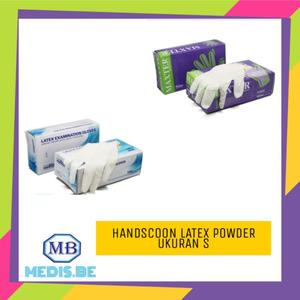 Jual HANDSCOON SARUNG TANGAN LATEX UKURAN S - Kota Bogor - Do'a ibuk ...