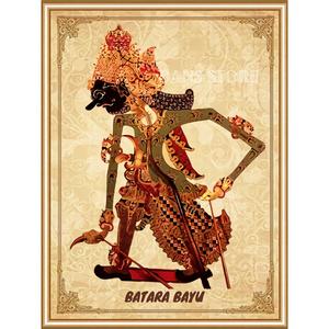 Jual Poster Wayang Kulit Jawa Batara Bayu Dewa Bayu Gambar Tokoh Wayang ...