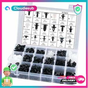 Jual Set Baut Rivet Plastik Mobil Universal Baud Ripet Klip - 415PCS ...