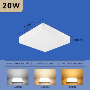 Jual CANMEIJIA Ultra Tipis LED Lampu Langit-langit Persegi LED Panel ...