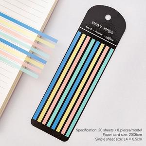 Jual 【ROYALBELLEY】 Stiker Fluoresensi Warna 160 Buah Set Label Indeks ...