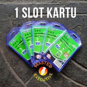 Jual JingTai T014 Plastik Name Tag / Multi Function ID Card 1 Slot T ...