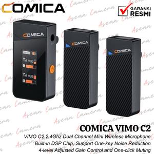Jual COMICA VIMO C2 - 2.4Ghz Dual Channel Mini Wireless Microphone - Jakarta Utara - Asean ...