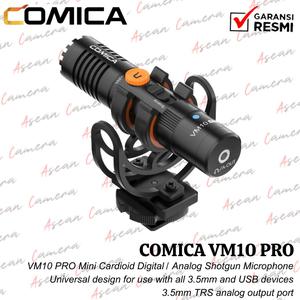 Jual COMICA VM10 PRO Mini Cardioid Digital/Analog Shotgun Microphone ...