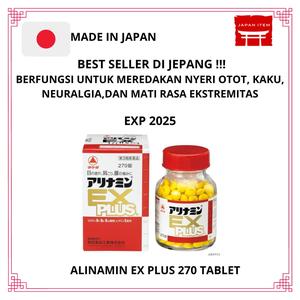 Jual Alinamin Ex Plus isi 270 tablet suplemen nyeri otot sendi Japan - Kota Surabaya ...