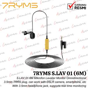 Jual 7Ryms S.LAV 01 6m Portable Omnidirectional Condenser Monitor ...
