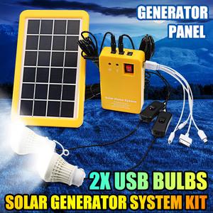 Jual Kit Pencahayaan Panel Surya, Generator Tenaga Surya 5V USB DC ...