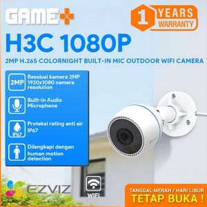 Promo EZVIZ H3C COLOR 1080P WIFI COLOR NIGHT VISION AUDIO AI HUMAN ...