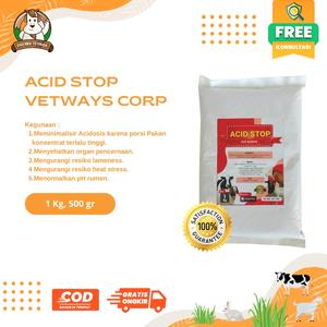 Jual Acid Stop 500gr - Anti Acidosis - Premix Anti Acidosis Kambing ...