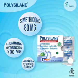 Jual Polysilane Tablet 1 Box 5 Blister - Obat Maag dan Kembung - Kota ...