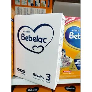 Jual Bebelac 3-1000gr rasa madu vanila exp 82024.kemasan box putih ...