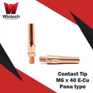 Jual Kontak Tip M6 x 40 E-Cu / Contact Tip / Tembaga Ujung Las - 1.2mm - Kota Bekasi - Wintech ...