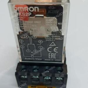 Jual RELAY OMRON ORIGINAL MKS2P 220V 8 PIN + SOKET - Jakarta Barat - fujik's | Tokopedia