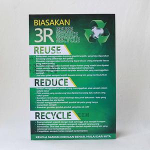 Jual Poster Pengolahan Sampah 3R, Poster Pengolahan Sampah - Kota Surabaya - luckshop7 | Tokopedia