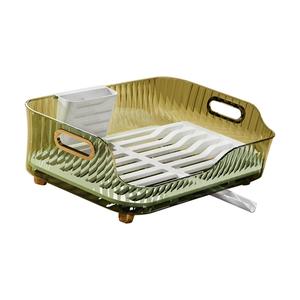 Jual Countertop Dish Drainer Rack With Detachable Rack Easily Install ...