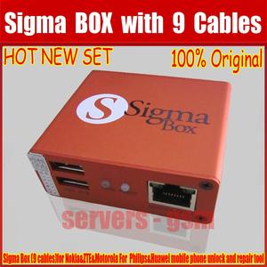 Jual The Latest Original Sigma Box / Signa Box With 9 Cables Free ...