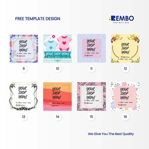 Jual Cetak Stiker Label Kotak Custom Chromo Olshop Sticker Kemasan ...