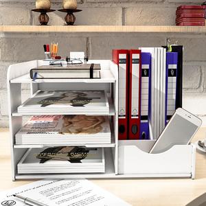 Jual Multifunction Home Office Desk Paper File Letter Mail Box Storage ...
