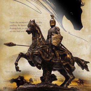 Jual Medieval Warrior Armor Model Complex Knight War Horse Armor ...