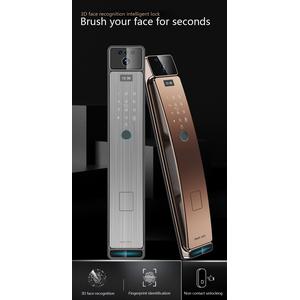 Jual Smart Lock 3D Face Recognition Visual Cat Eye Safe Lock Electronic ...