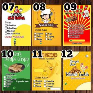Jual Stiker Label Makanan Custom Sticker Label Kemasan Minuman Jamu ...