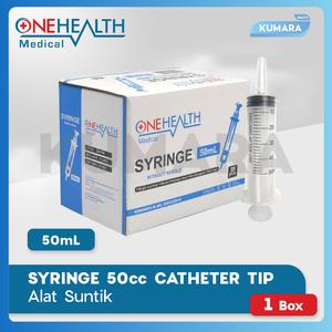 Jual ONEHEALTH - Syringe 50cc Catheter Tip BOX - Jakarta Barat - candy ...