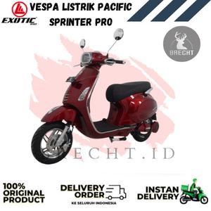 Jual Sepeda Motor Listrik Vespa Sprinter PRO Pacific Exotic SHNT154 ...