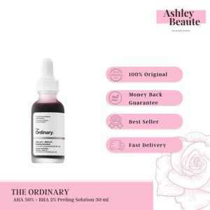 Jual D1209 THE ORDINARY AHA 30 BHA 2 PEELING SOLUTION 30ML WITHOUT BOX ...