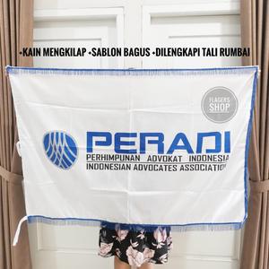 Jual Bendera Ruangan Peradi Logo Baru 90X135 Cm - Ukuran Besar ...