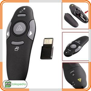 Jual Alat Presentasi Wireless Pointer Red USB PowerPoint Presenter 805 ...