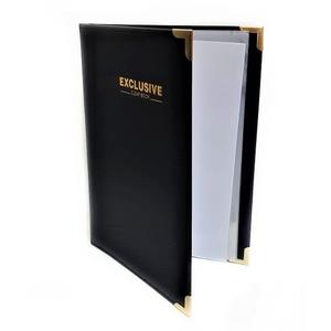 Jual Map Penyimpanan Dokumen Ijazah 40 Lembar Folio F4 Hitam Pvc ...