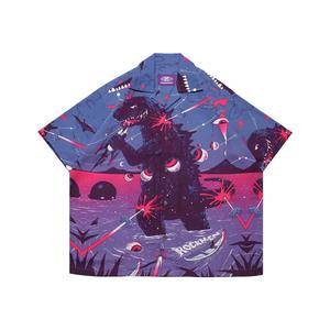 Promo Kemeja Hawaiian tangan pendek Rockmen Artikel GODZILLA WAR Shirt ...