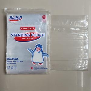 Jual Plastik STANDING POUCH 20x29 (ZIP LOCK) Seal Biasa/Single Seal isi ...