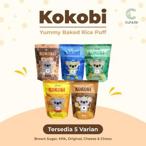 Jual mob abe food kokobi rice puff | biskuist bayi anak snack cemilan ...