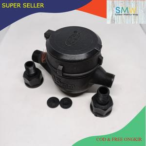 Jual Meteran Air Pam PVC PAM PDAM l Tebal Anti Karat l Flow Meter ...