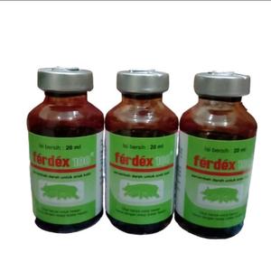 Jual FERDEX 20 ml - Penambah Darah Anak Babi Zat Besi Anemia Hewan ...