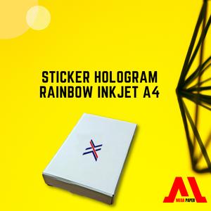 Jual XLINE Sticker Inkjet A4 Rainbow Hologram Premium - Kota Depok ...