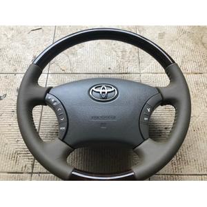 Jual Lingkar stir wood toyota fortuner innova lama komplit tombol audio ...
