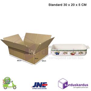 Jual kp kardus | box | karton packing ( 30 x 20 x 5 ) polos baru - Kota ...