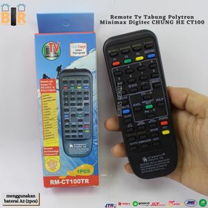Jual Remot / Remote TV TABUNG POLYTRON MINIMAX Digitec CT100 tanpa ...